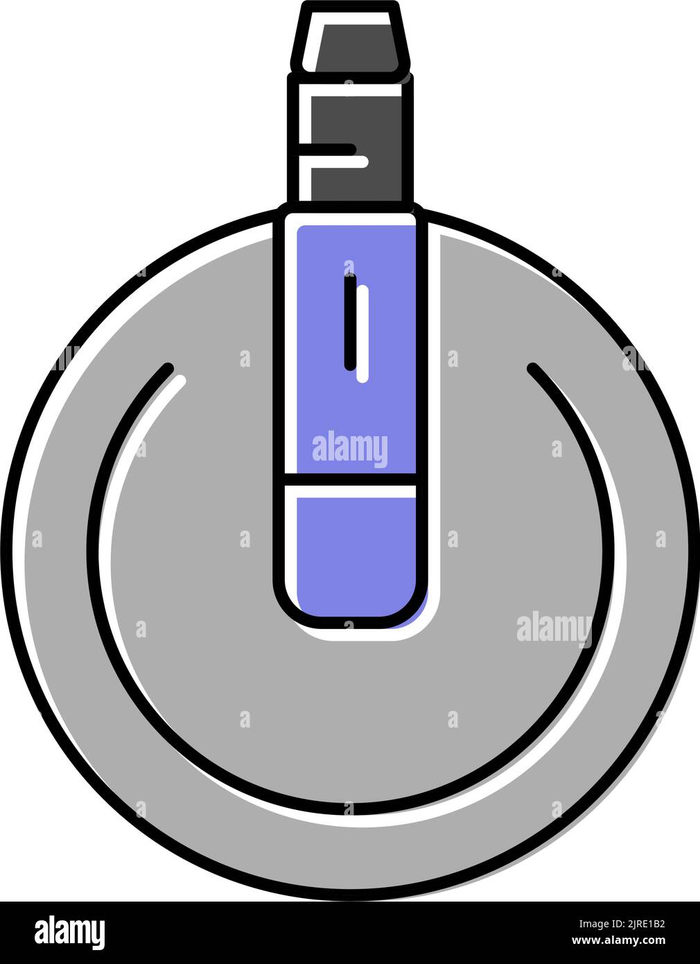 vocal mic microphone color icon vector illustration Stock Vector Image ...