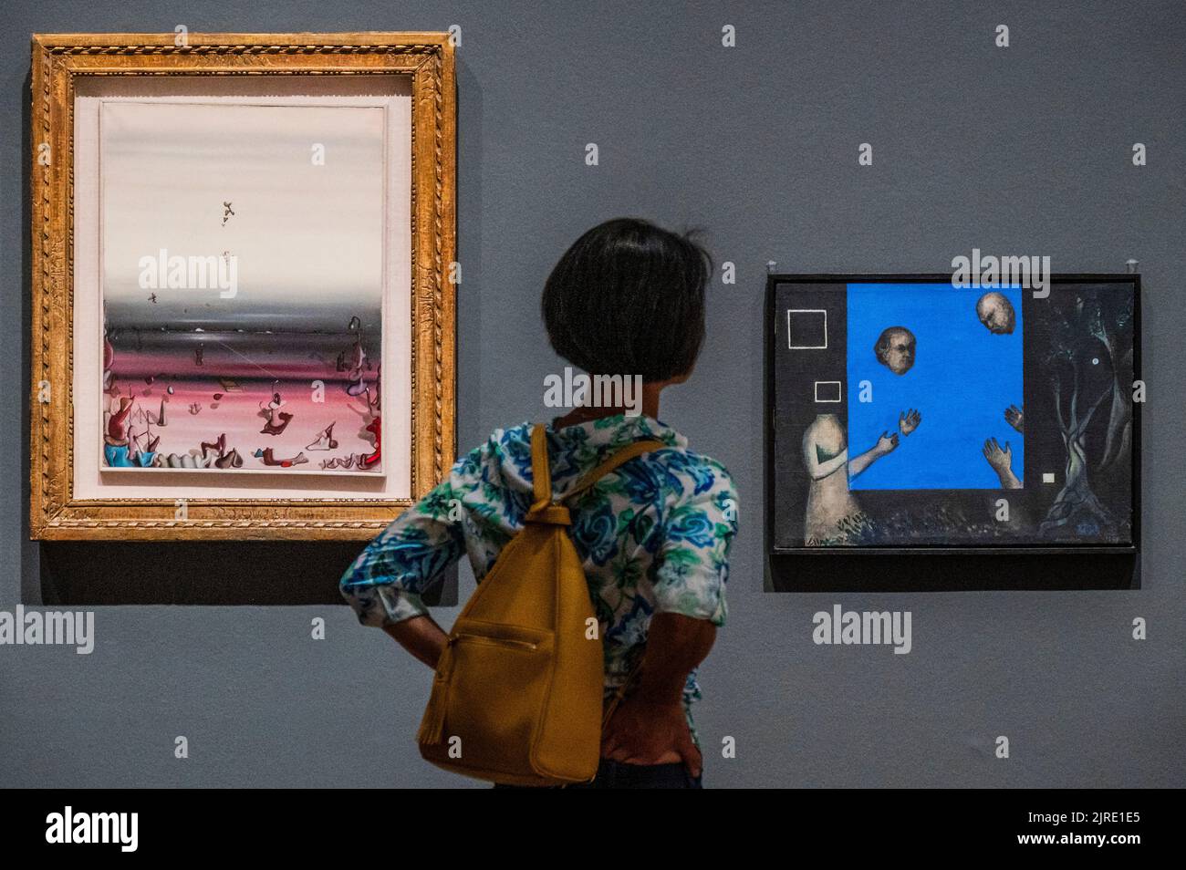 London, UK. 23rd Aug, 2022. Erna Rosenstein, Ekrany, 1951, and other ...