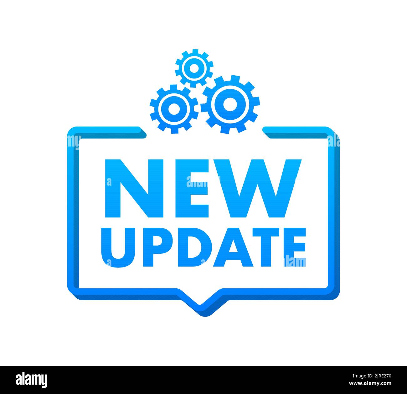 System Software Update Data Update Or Synchronize With Progress Bar On The Screen Vector