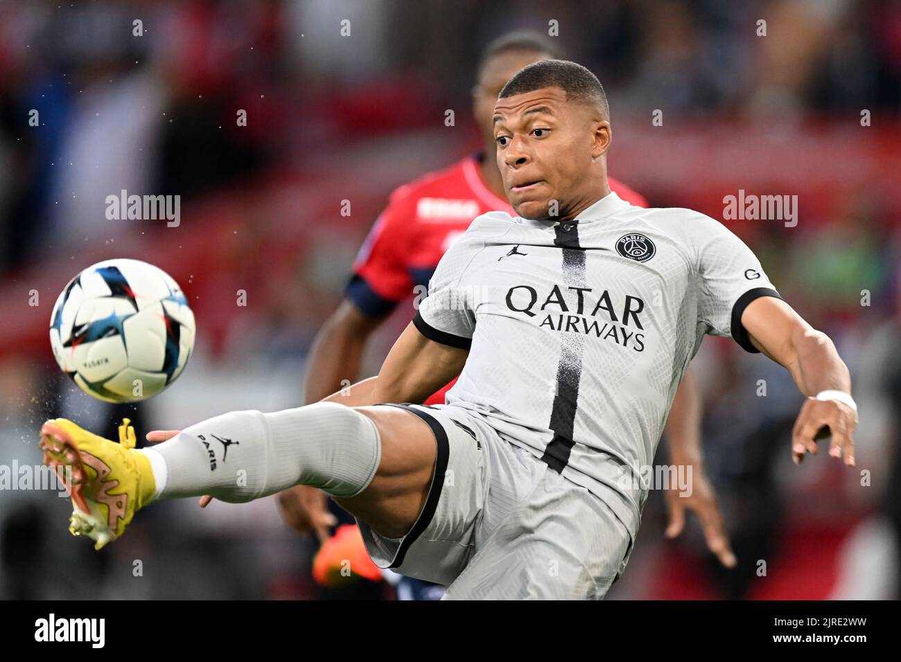 LILLE - Kylian Mbappe of Paris Saint-Germain scores after seconds ...