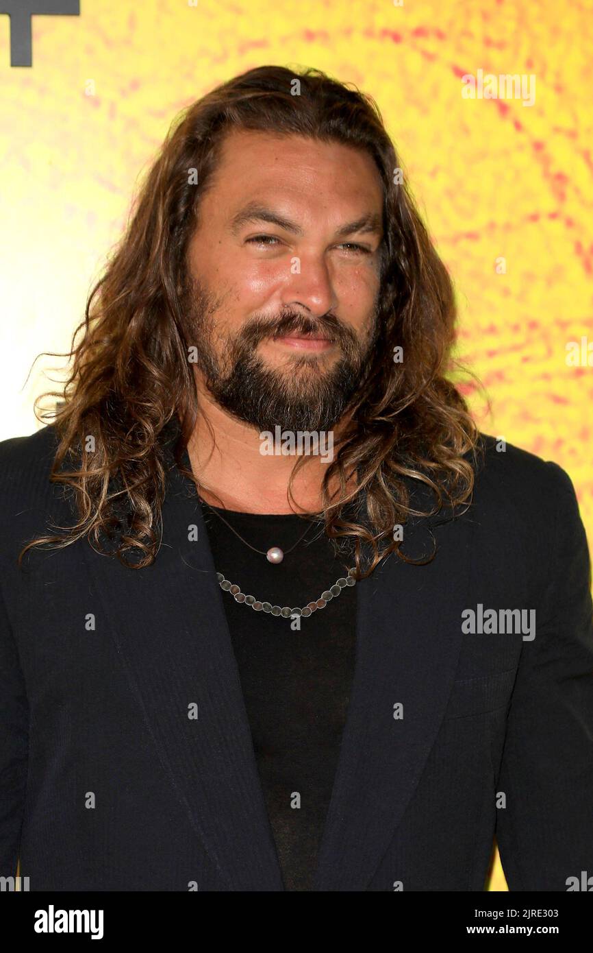 Los Angeles, CA. 23rd Aug, 2022. Jason Momoa at arrivals for SEE Season ...