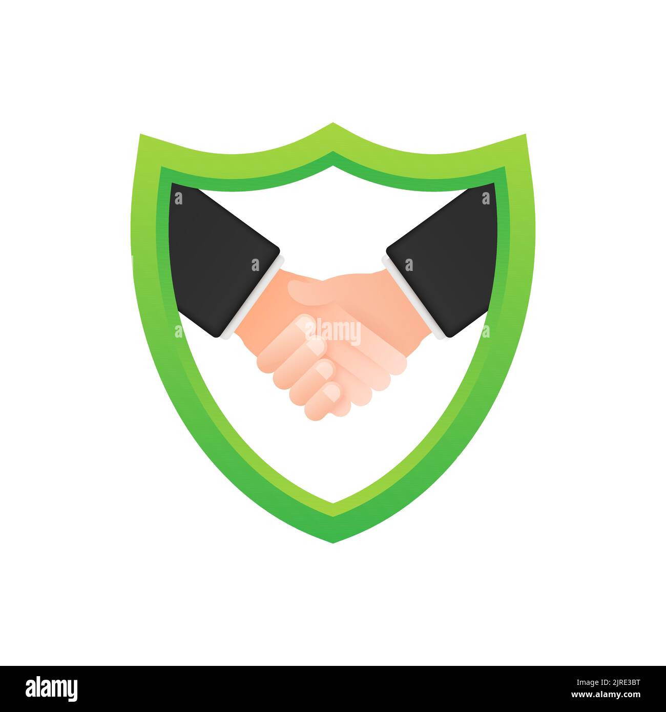 Safe deal. Check mark icon. International agreement. Vector stock illustration Stock Vector ...