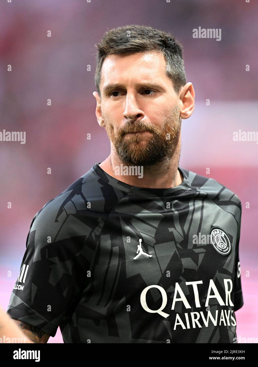 LILLE - Lionel Messi of Paris Saint-Germain during the French Ligue 1 ...