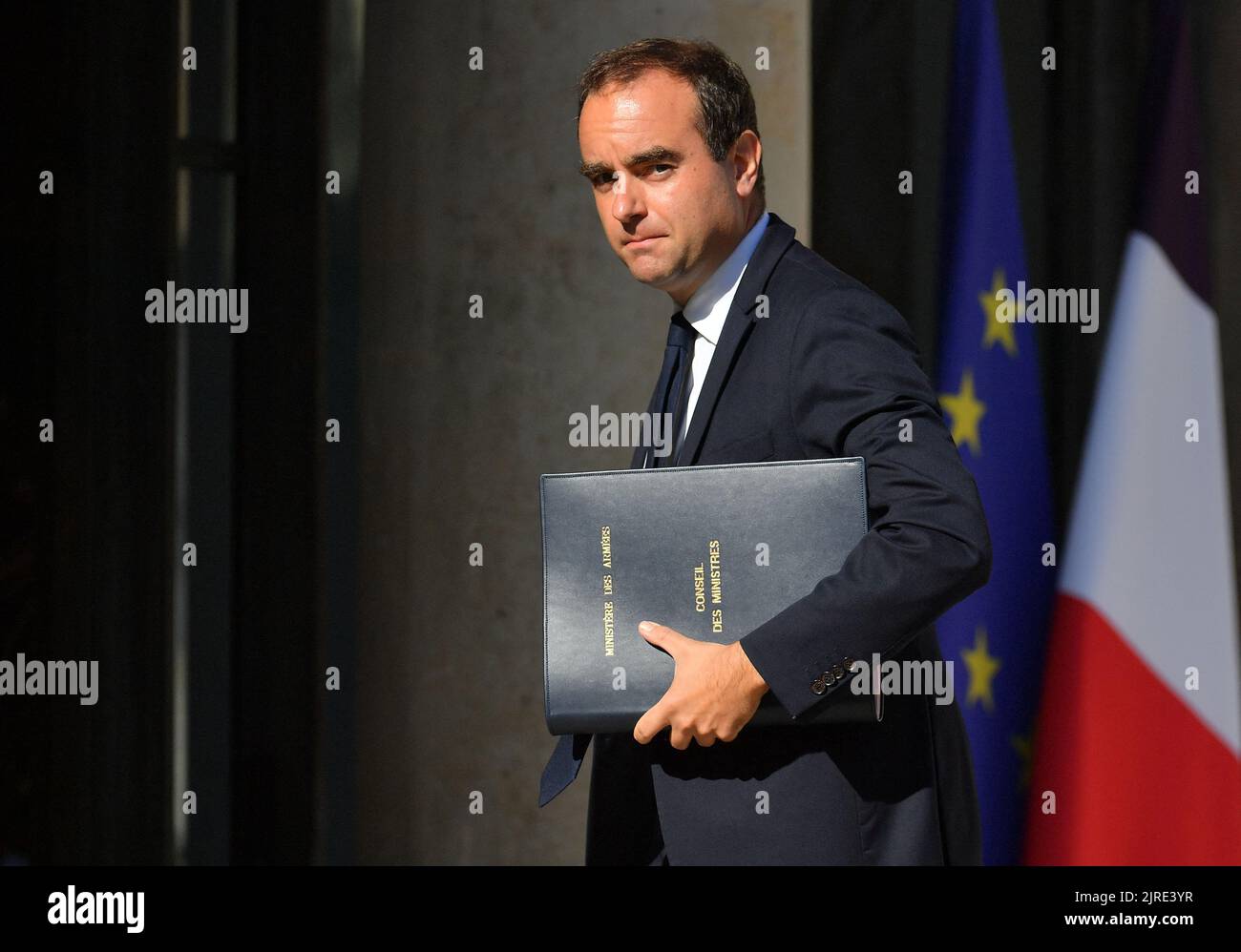 Paris, France. 24th Aug, 2022. French Defence Minister Sebastien ...