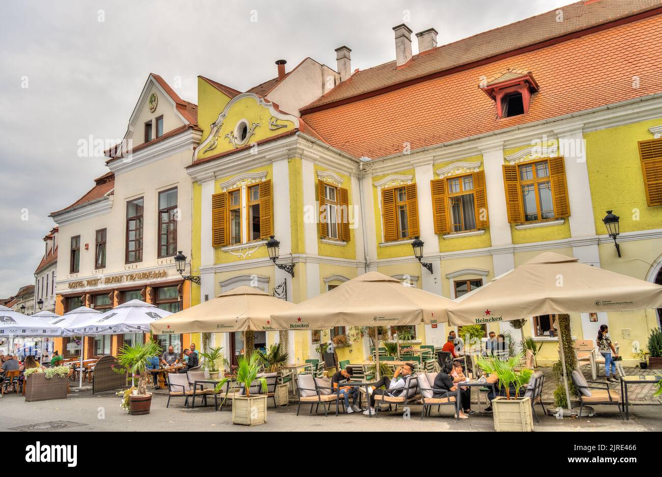 Medias, Romania, HDR Image Stock Photo - Alamy