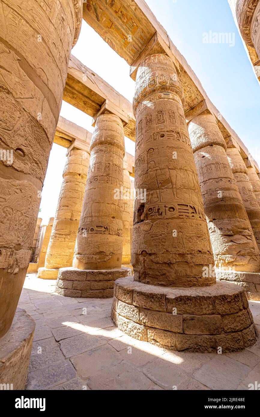 The Karnak Temple Complex a collection of ancient temples, chapels and ...
