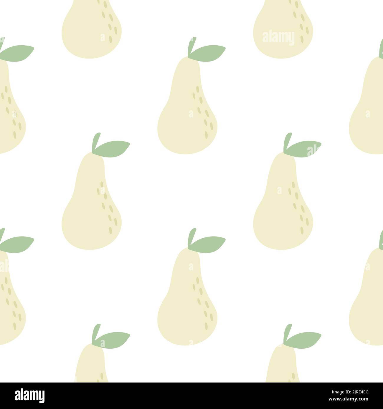 Hand drawn pear seamless pattern Stock Vector Image & Art - Alamy