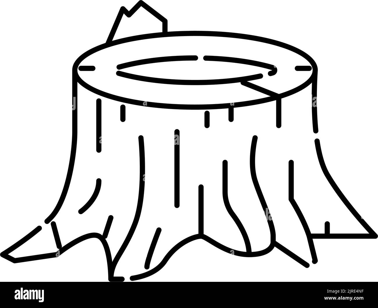 Tree stump grain Stock Vector Images - Alamy