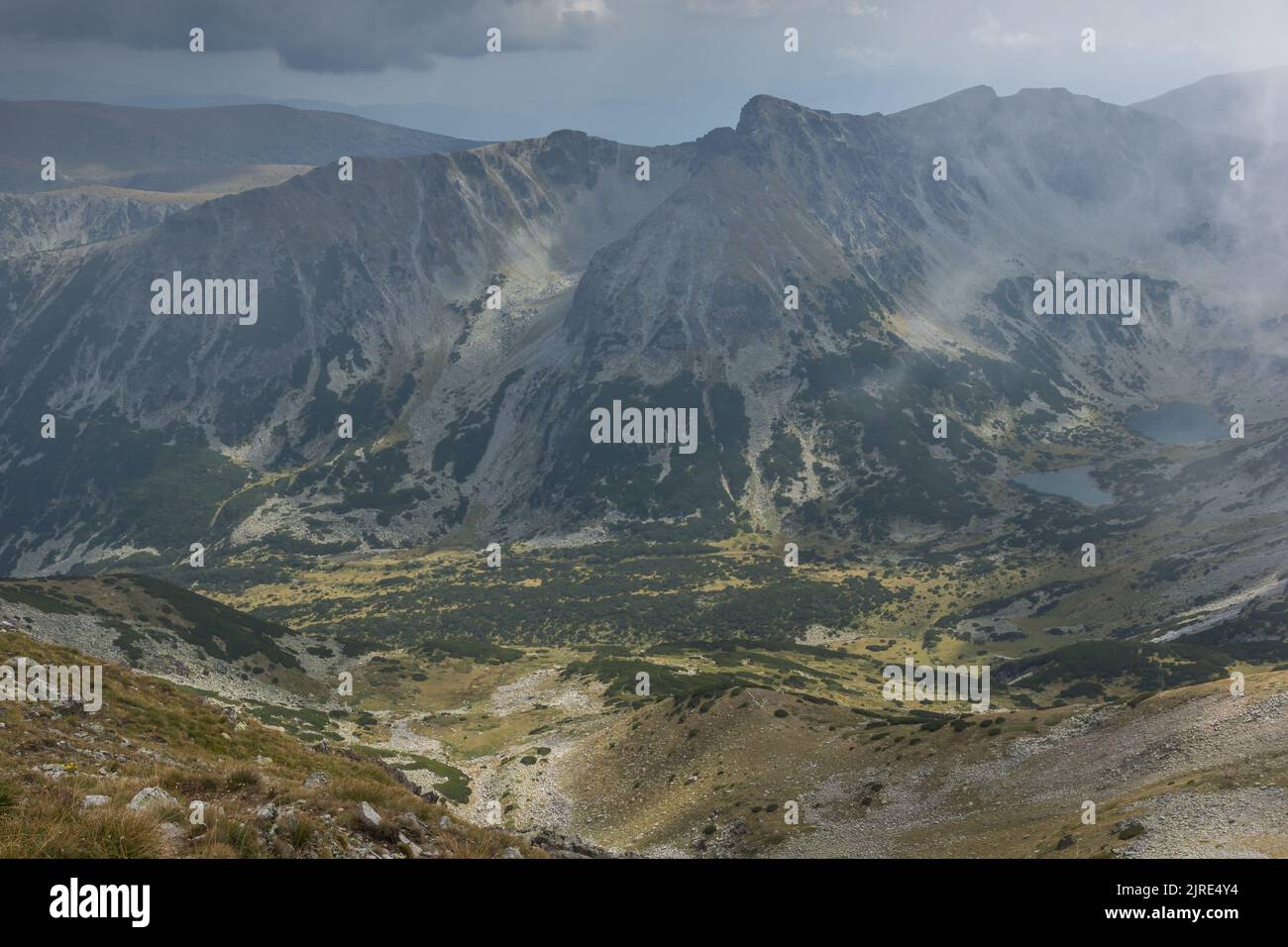 Amazing Summer landscape of Rila mountain near Musala peak, Bulgaria ...