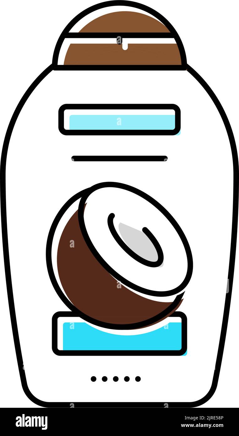 Coconut milk shampoo Cut Out Stock Images & Pictures - Alamy