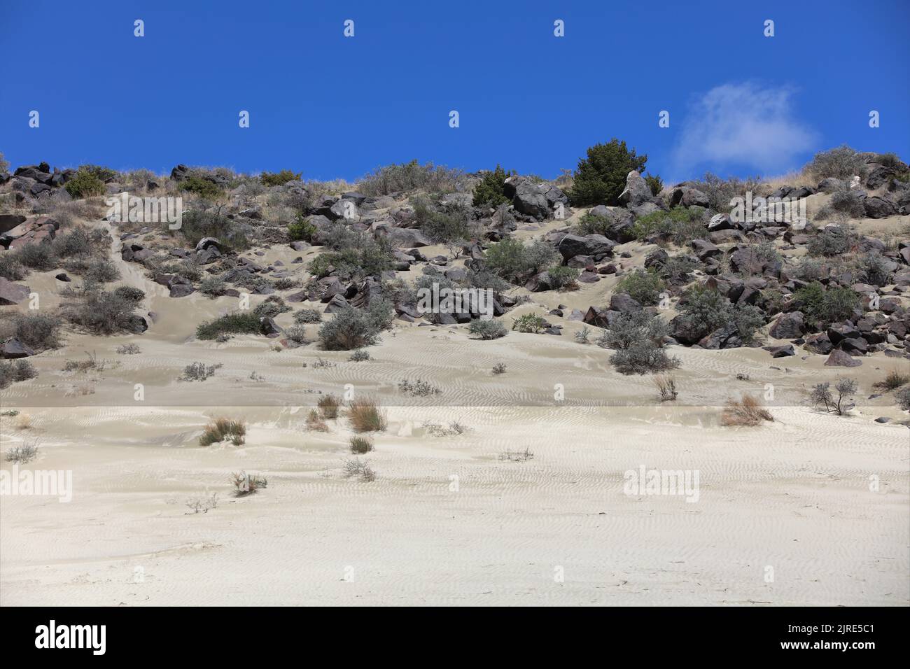 A region with desert as a result of erosion. Karapinar, Konya, Turkey ...