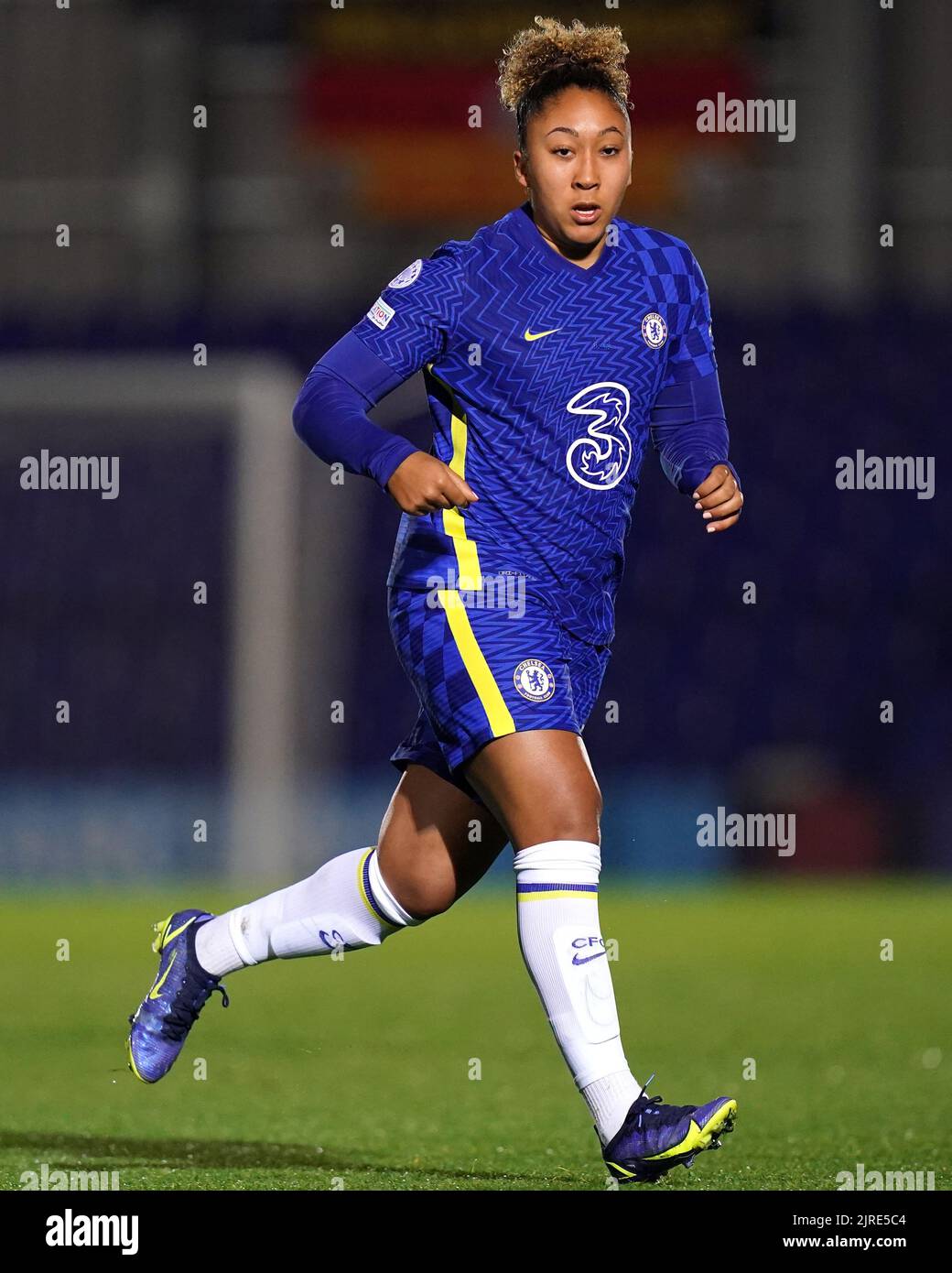 File photo dated 18-11-2021 of Chelsea's Lauren James. Ebony Salmon and ...