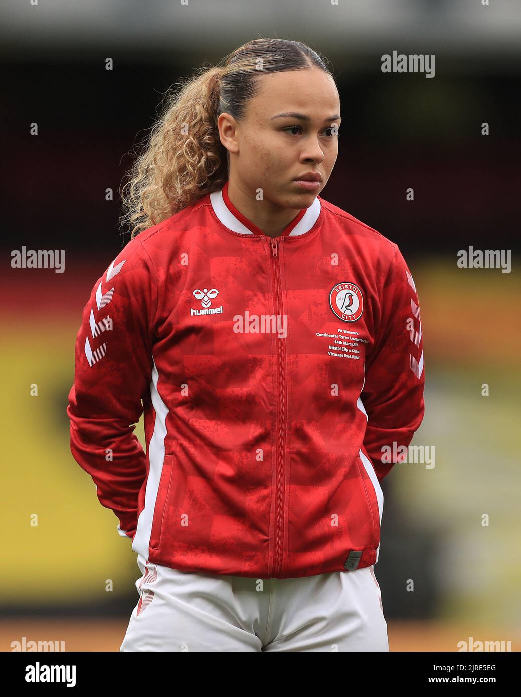 File photo dated 14-03-2021 of Bristol City's Ebony Salmon. Ebony ...