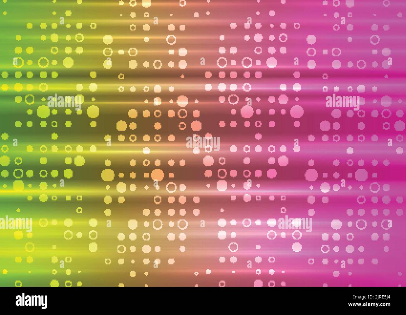 Glowing shiny tech abstract background with circle particles. Vector ...