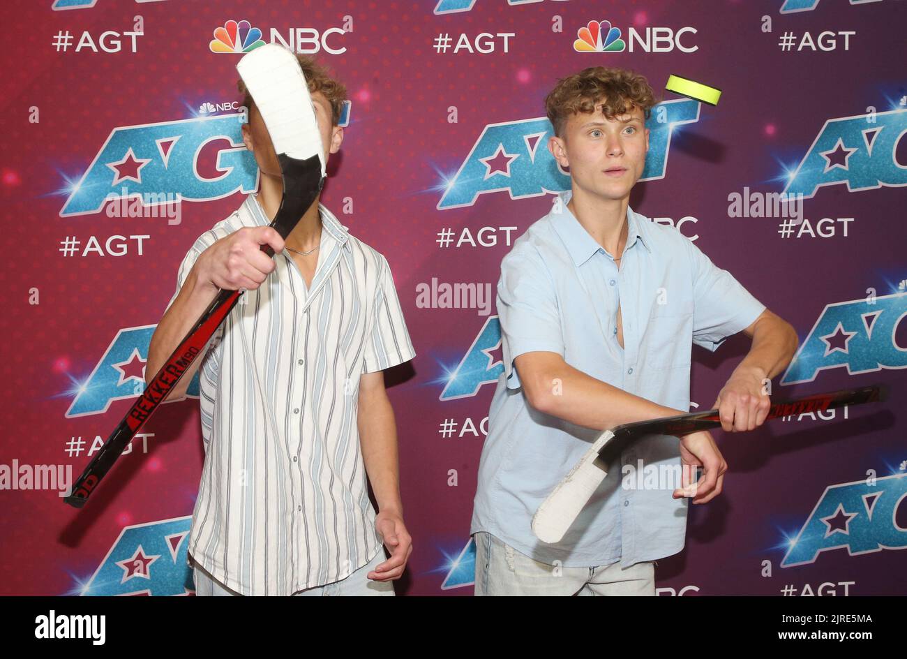 23 August 2022 - Pasadena, California - Connor Cline, Carson Cline. Red ...