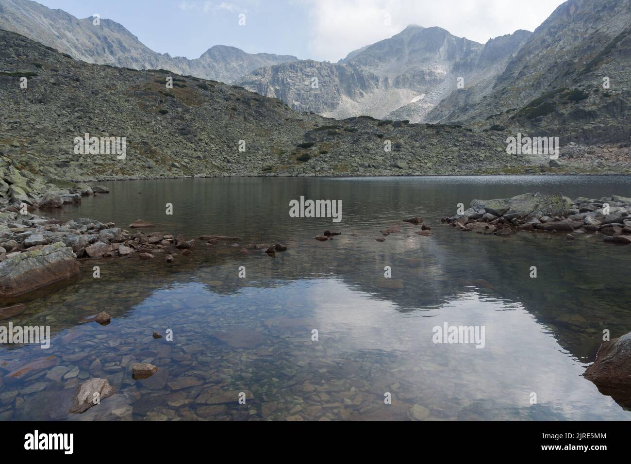Amazing Summer landscape of Rila mountain near Musala peak, Bulgaria ...