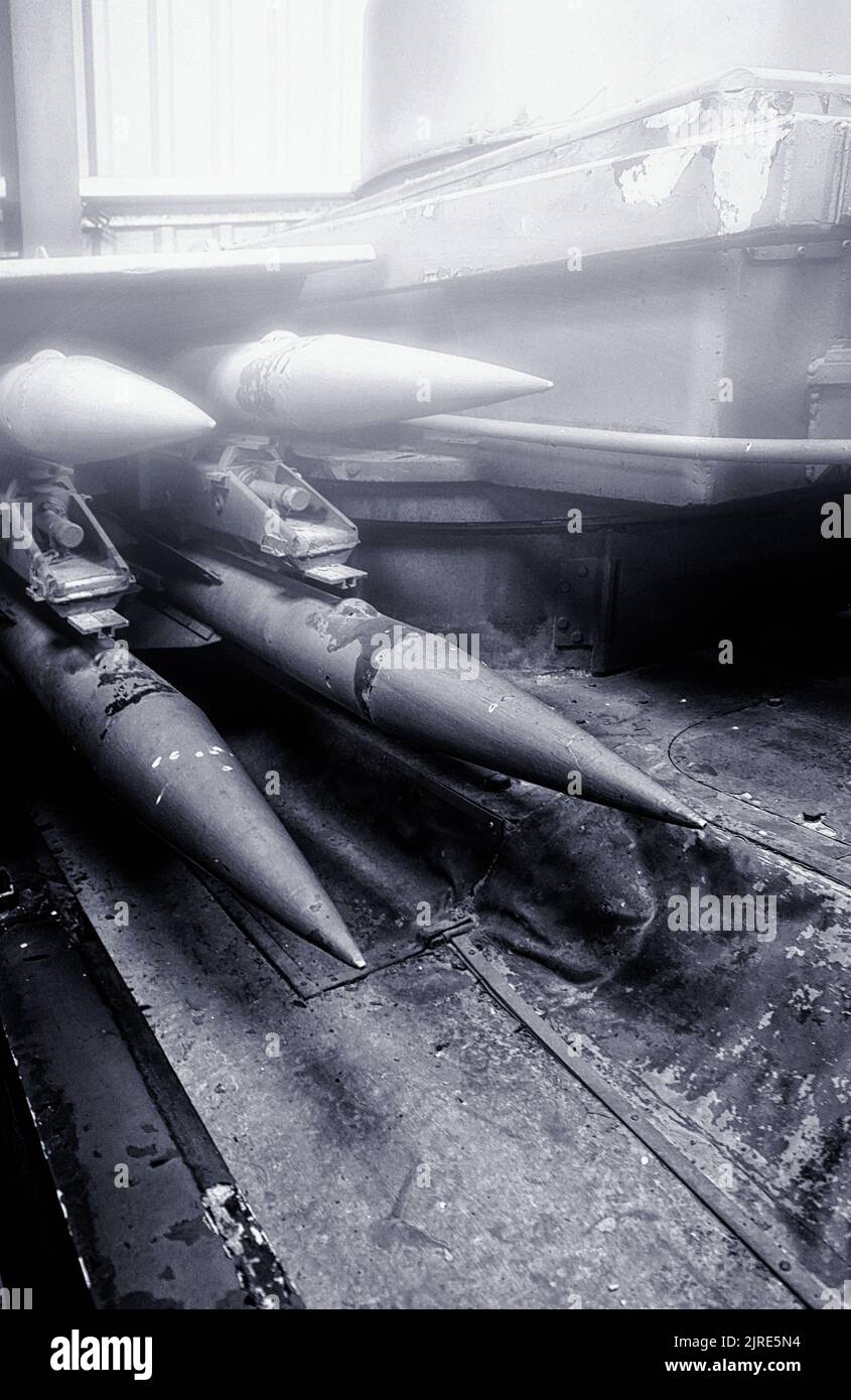 ground to air rocket missiles on mobile launcher Stock Photo - Alamy