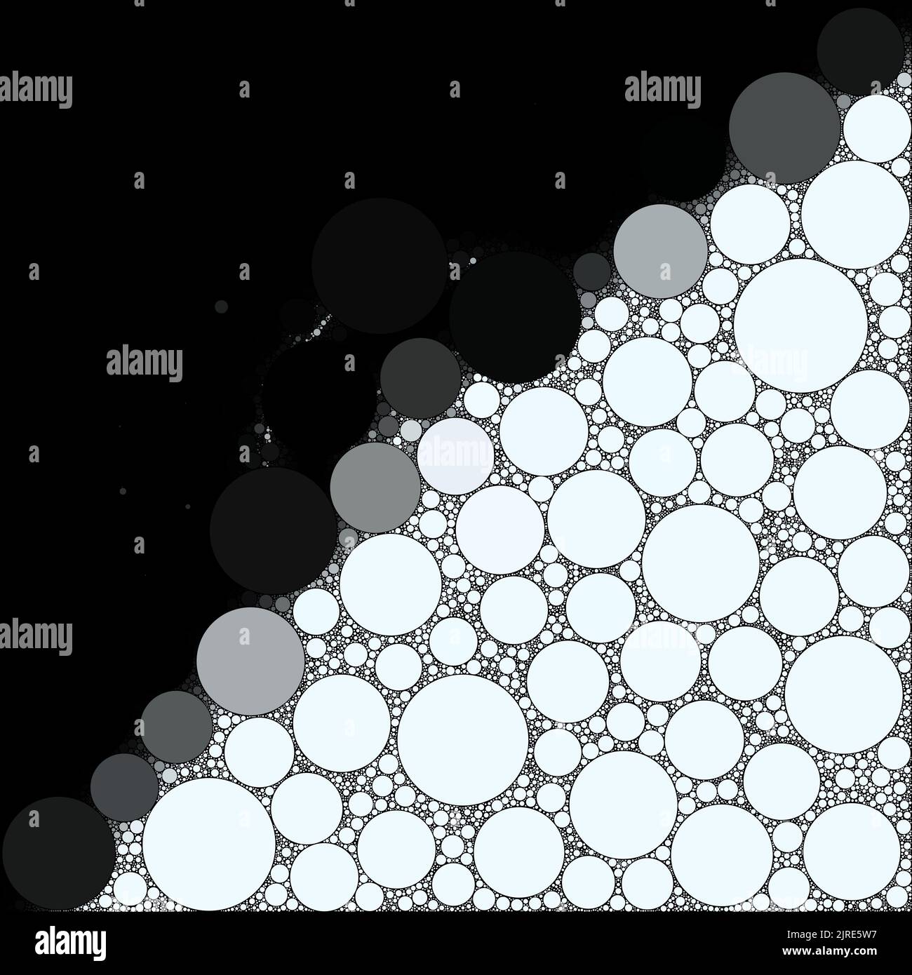 Abstract decorative color Circles of different sizes and colors are ...