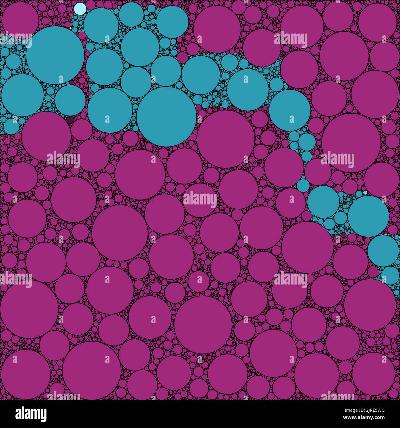 Abstract decorative color Circles of different sizes and colors are ...