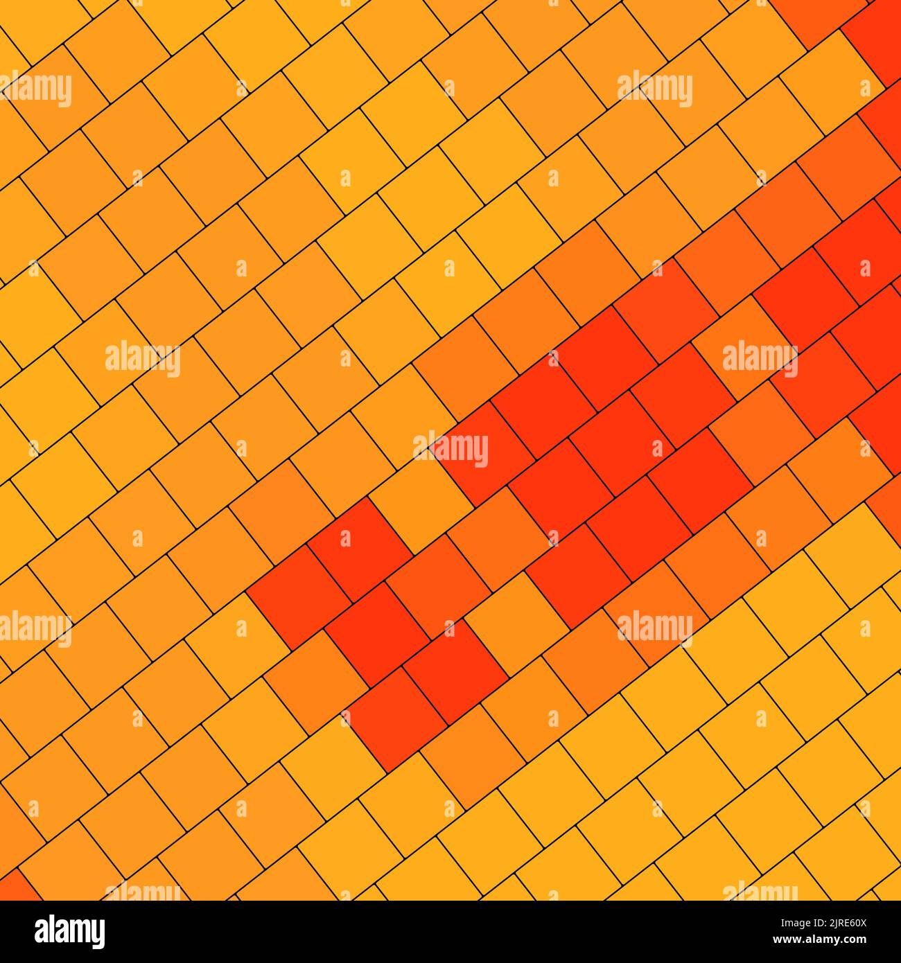 abstract squared Colorful palette brick wall texture background with ...