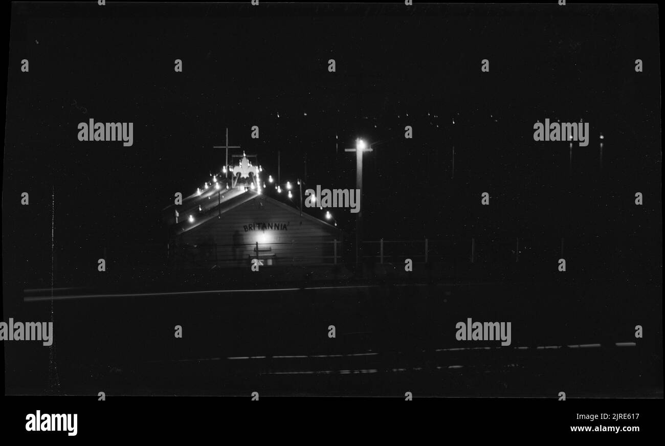 Queen's visit, December 1953-January 1954, 16 January 1954, by Leslie ...