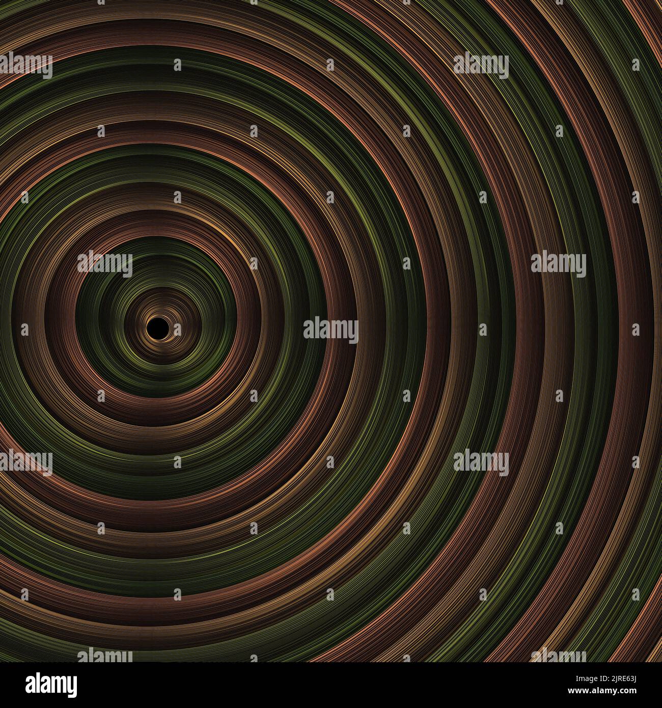 abstract different size metal rings and circle stripes colorful Spiral ...