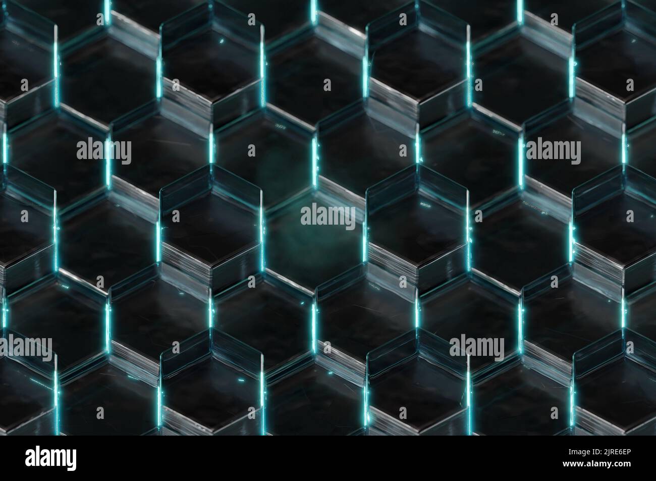 3D Illustration. 3D Rendering , Abstract glass background . Concept ...