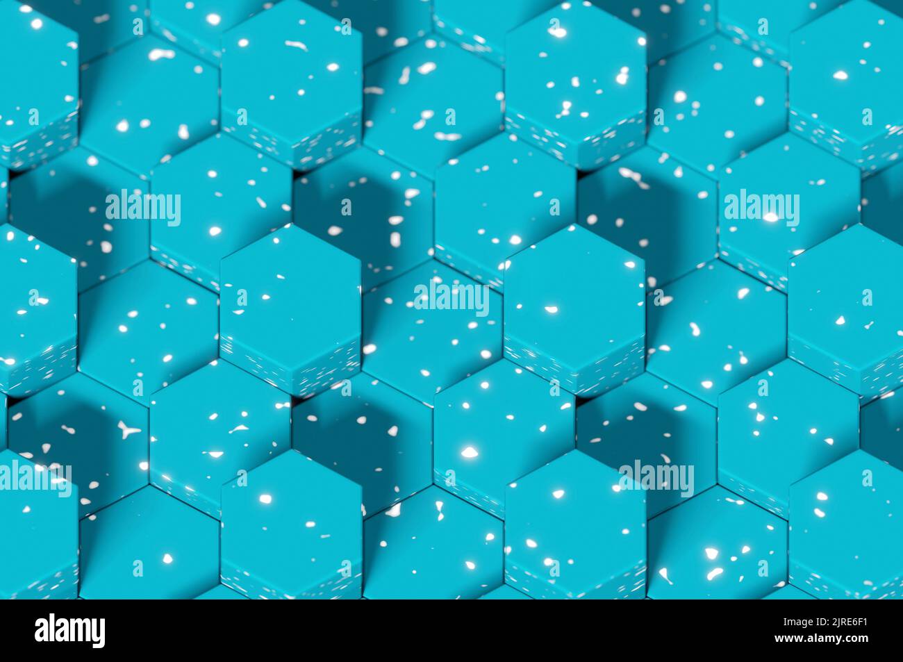 3D Illustration. 3D Rendering , Abstract blue pastel background ...