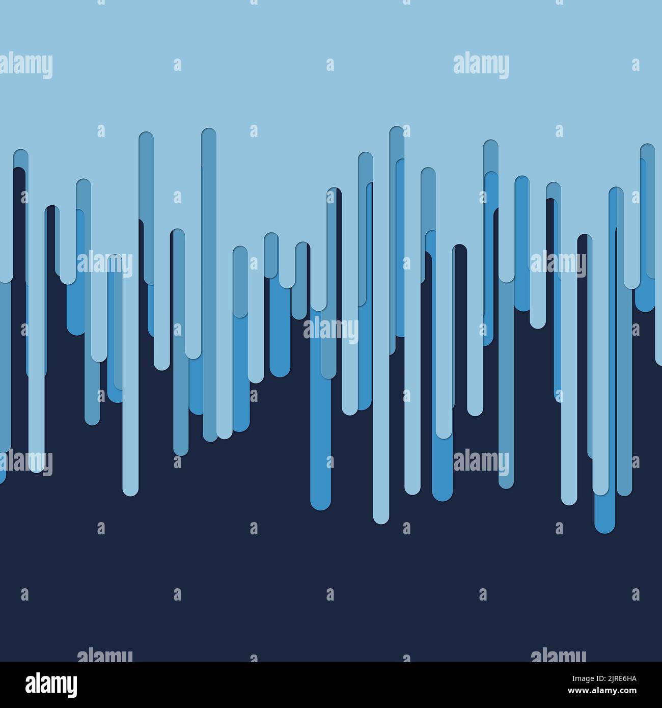 Abstract Rounded paint melting Color Lines and falling drips paint in ...