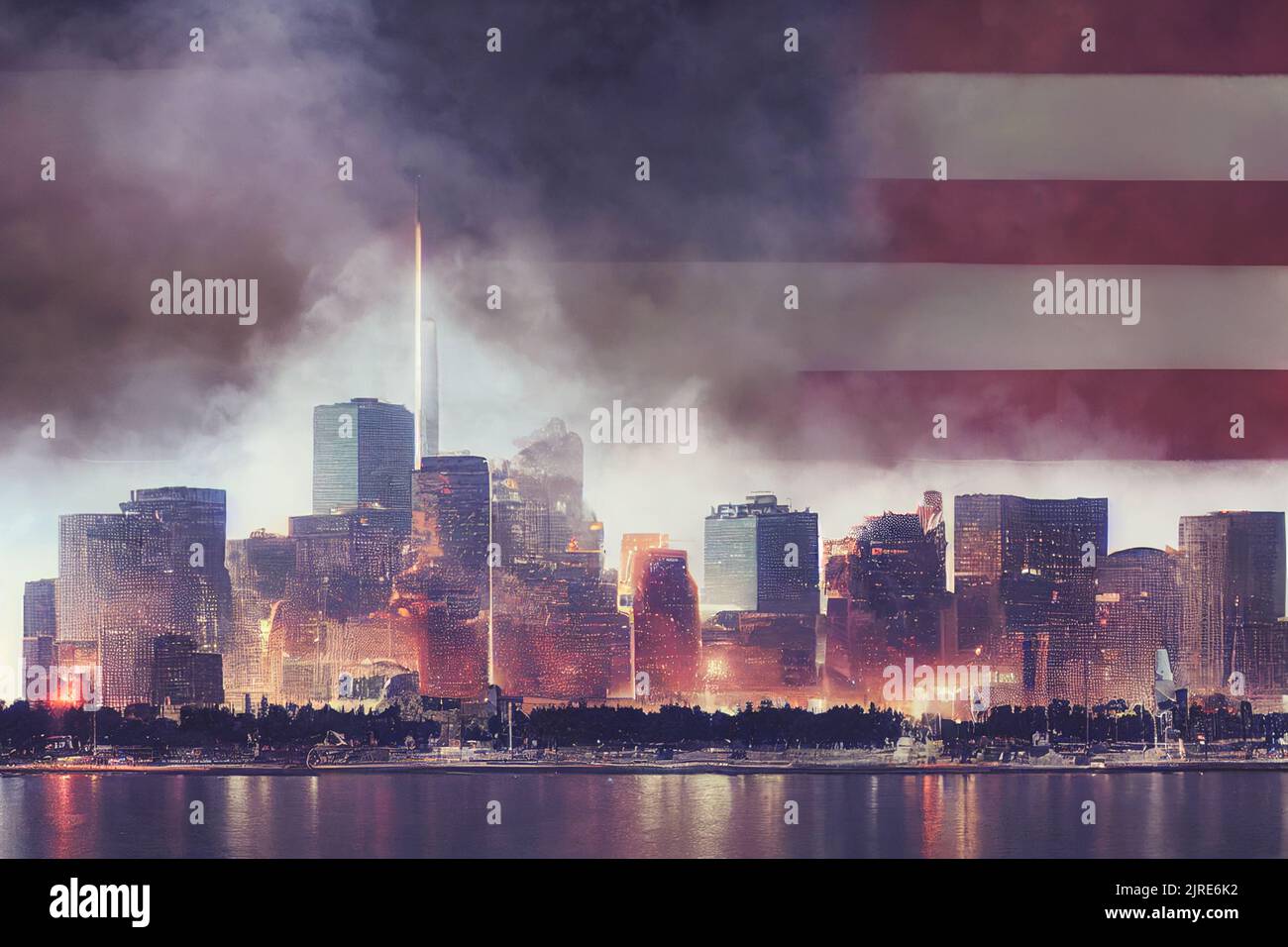 911 Patriot Day USA Background, Never Forget World Trade Centre Digital ...