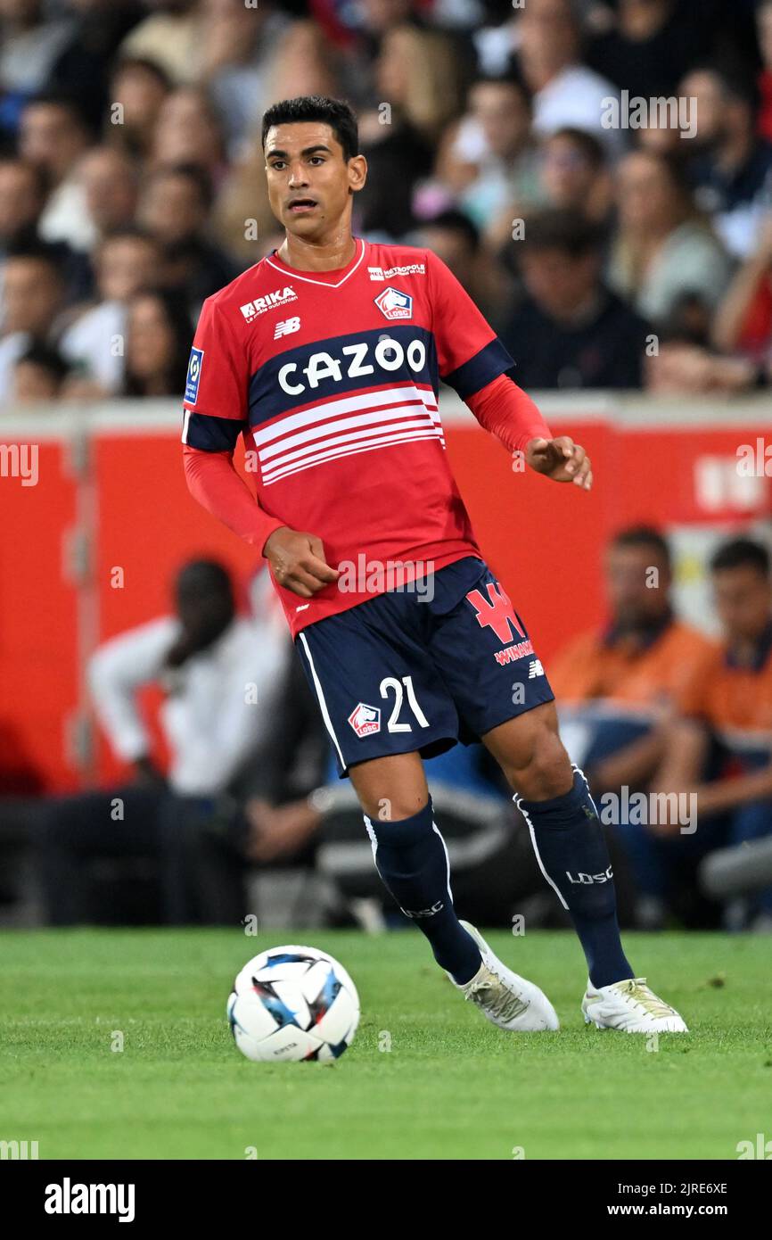 LILLE - Benjamin Andre of LOSC Lille during the French Ligue 1 match ...