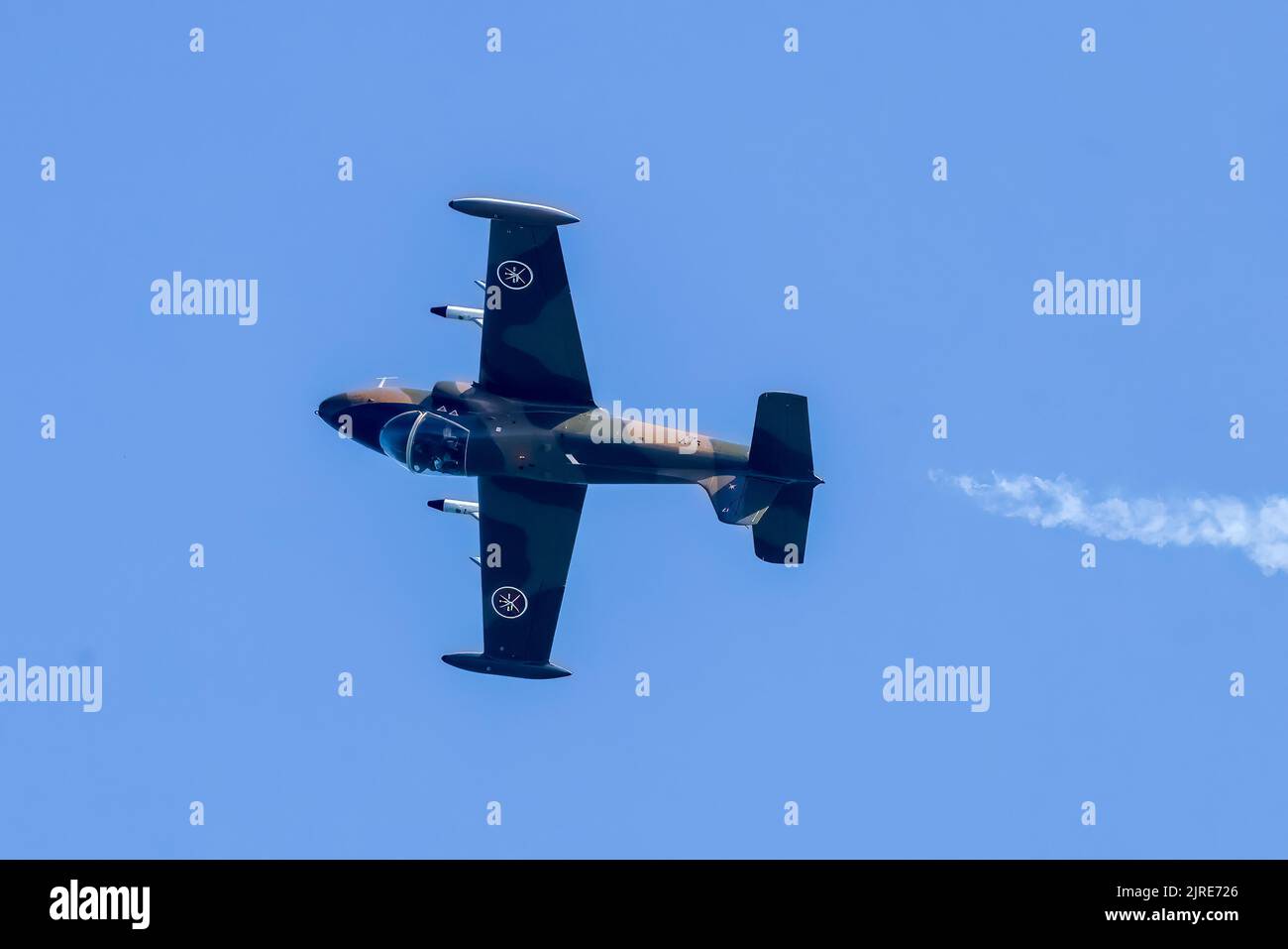 Eastbourne, East Sussex, UK. Featuring the G-RSAF Strikemaster ...