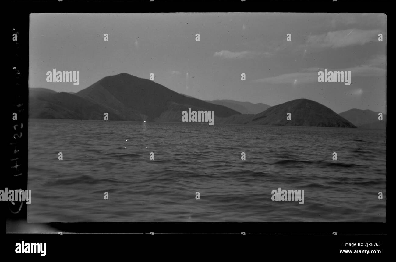Marlborough Sounds, 14 February 1955, by Leslie Adkin Stock Photo - Alamy