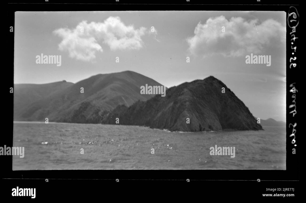 Marlborough Sounds, 14 February 1955, by Leslie Adkin Stock Photo - Alamy