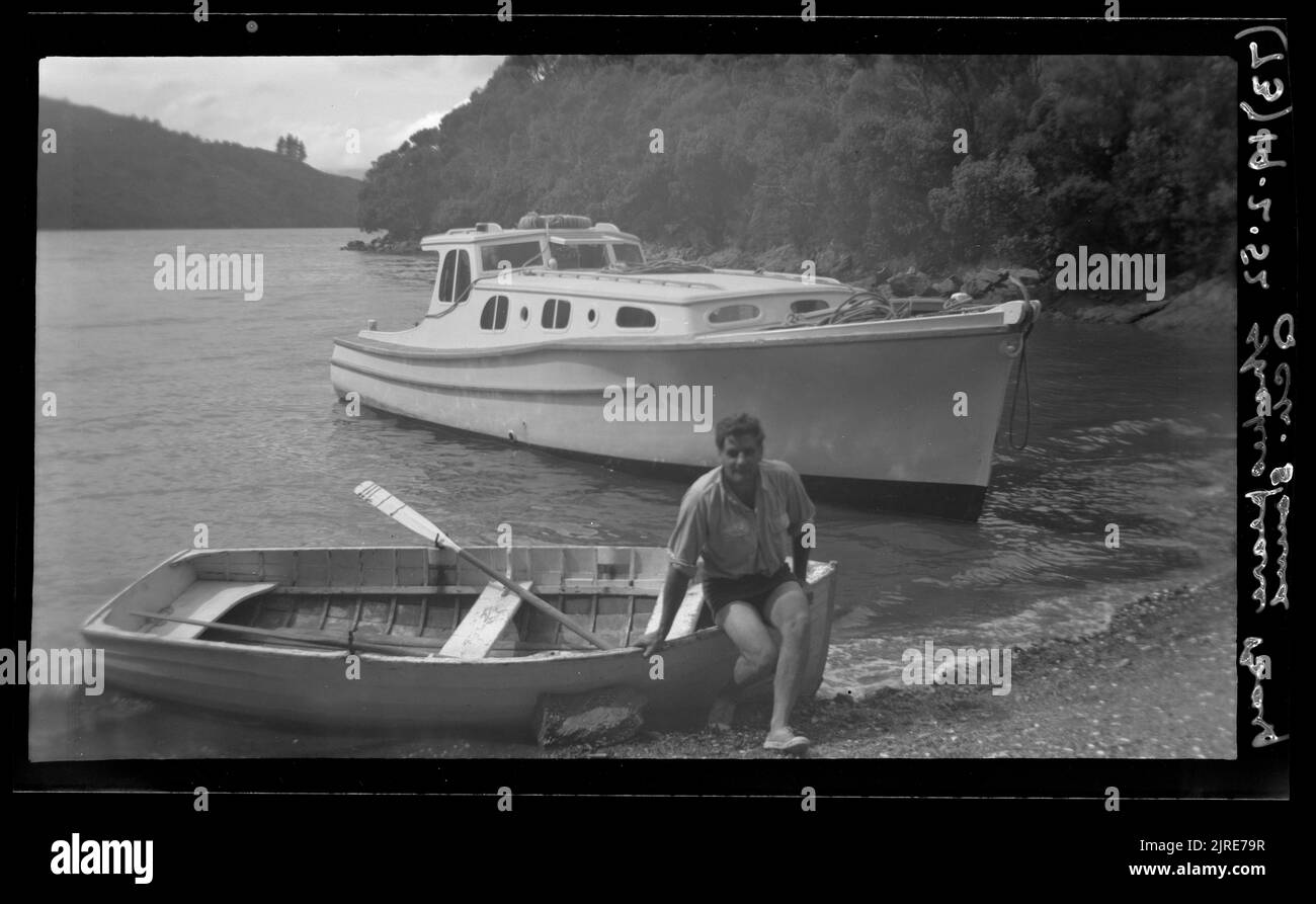 Shakespeare Bay, Queen Charlotte Sound, 19 February 1955, by Leslie ...