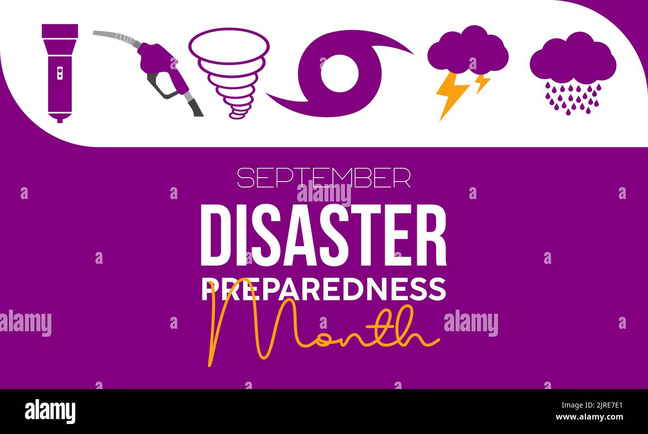 Disaster prevention supplies Stock Vector Images - Alamy
