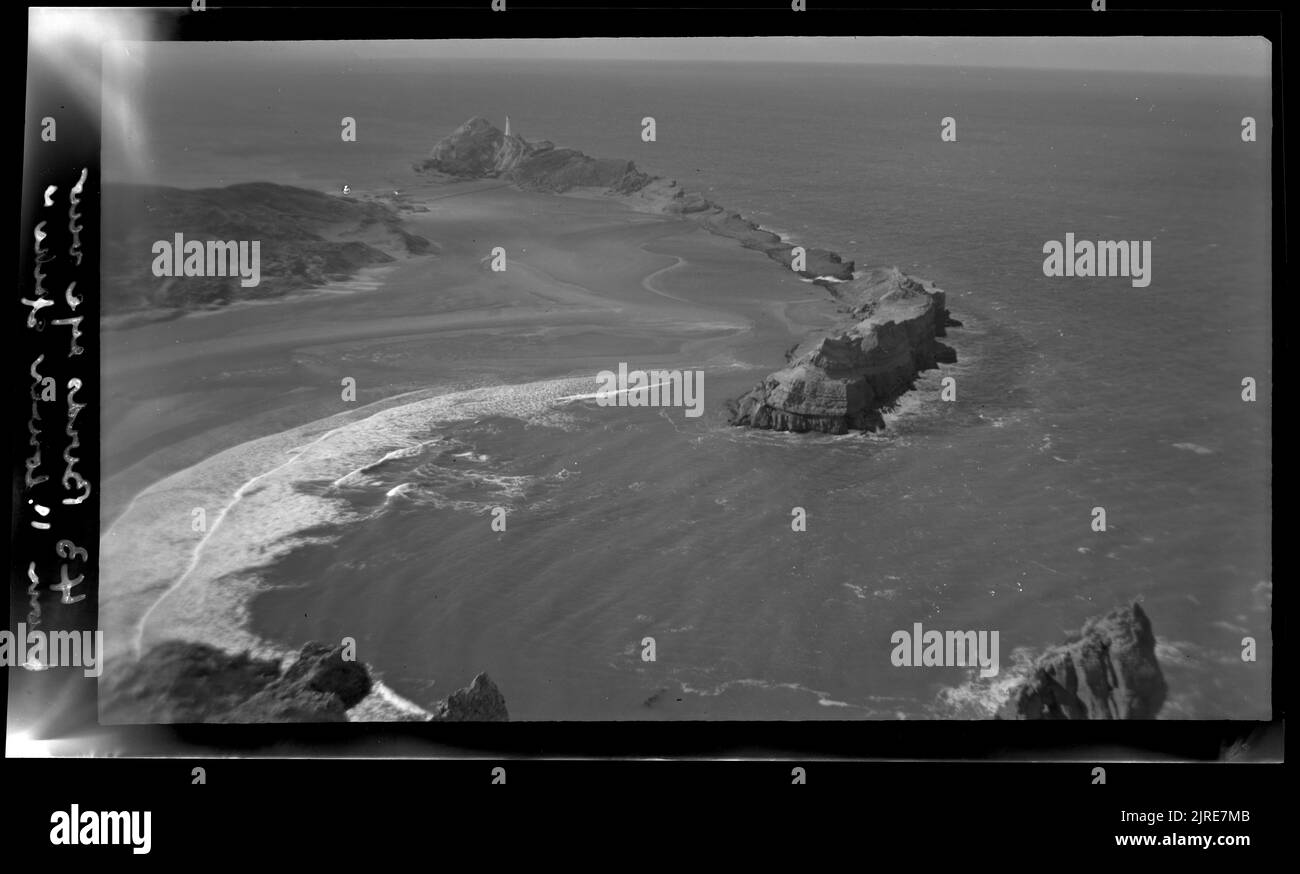 Birds eye view from lower spike, 14 April 1949-17 April 1949, by Leslie ...