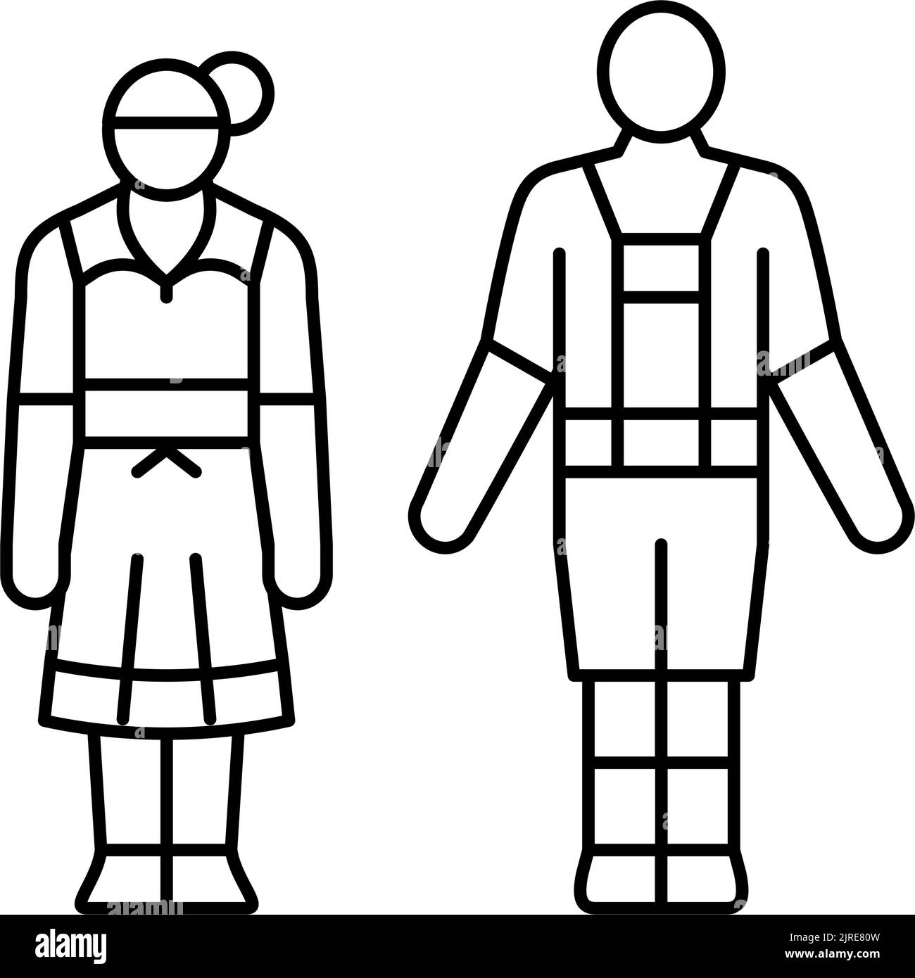 Germany National Clothes Line Icon Vector Illustration Stock Vector Image And Art Alamy