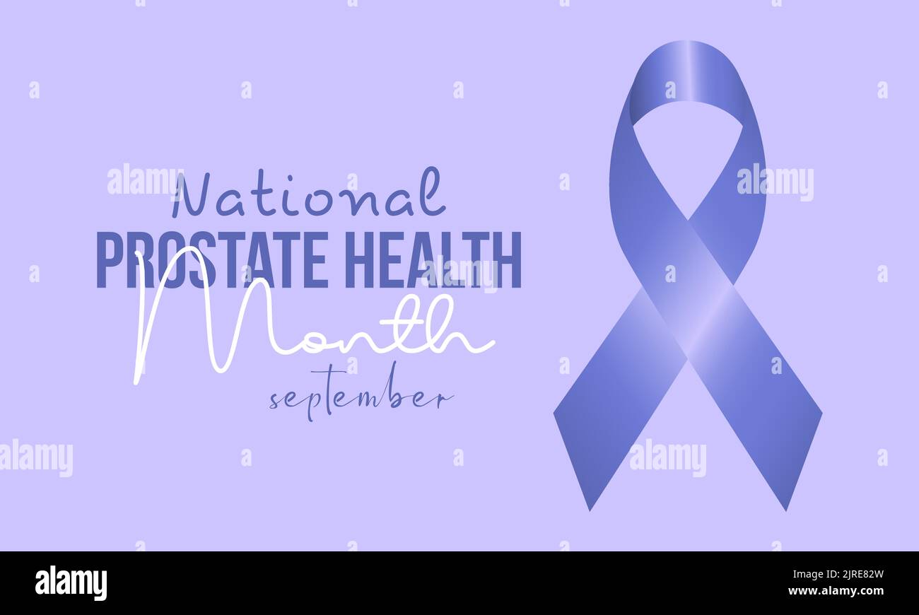 Vector illustration design concept of national prostate health month ...
