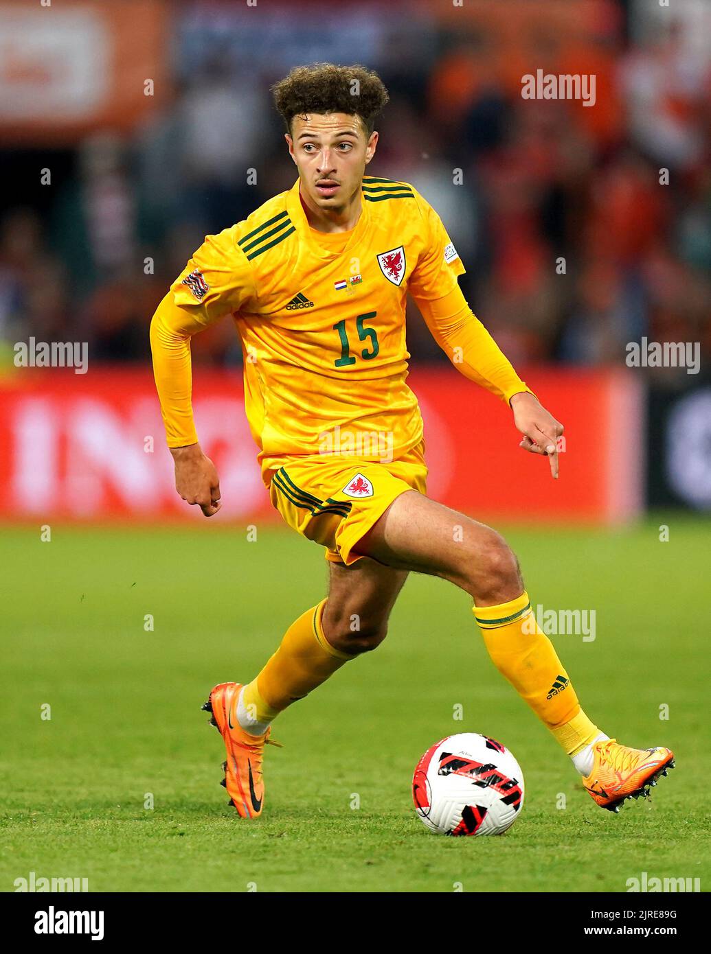 File photo dated 14-06-2022 of Wales' Ethan Ampadu. Wales manager ...