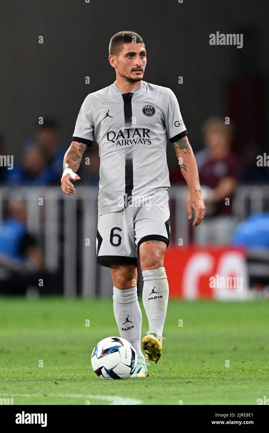LILLE - Marco Verratti of Paris Saint-Germain during the French Ligue 1 ...