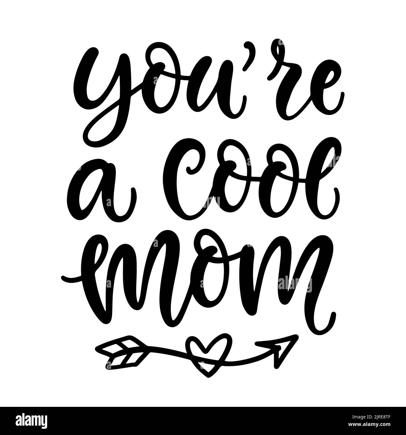 Cool handwritten word font Black and White Stock Photos & Images - Alamy