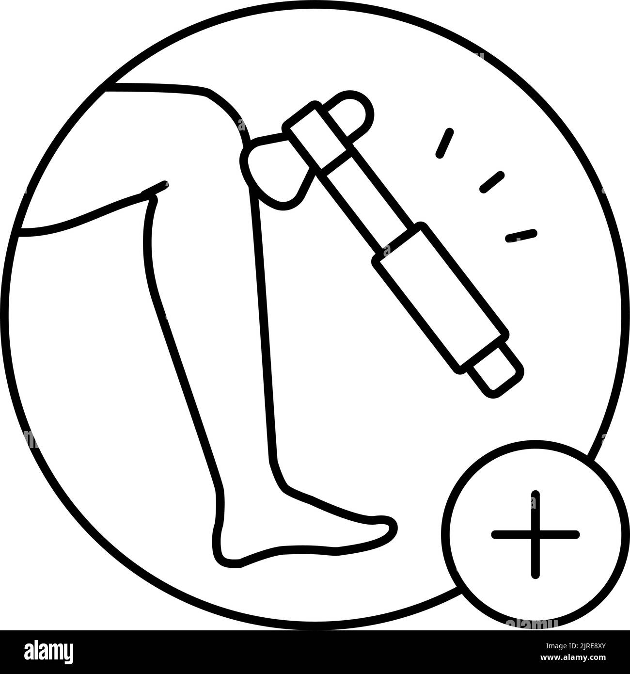 nerves examining health check line icon vector illustration Stock ... nerves examining health check line icon vector illustration Stock ...