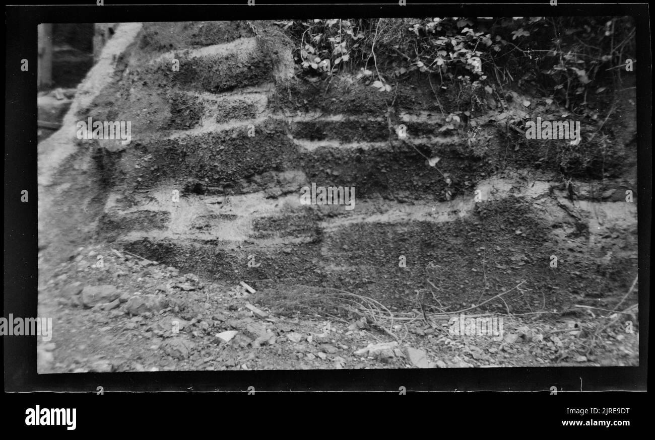 Details of bedding and faulting of old alluvium visible in Hobson ...