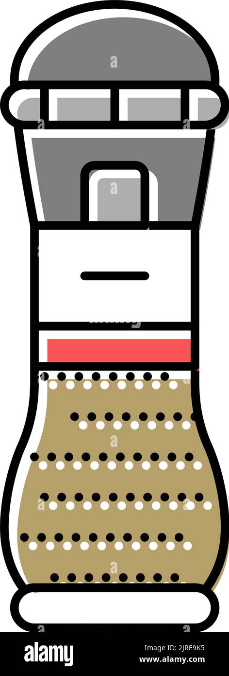 pepper pot color icon vector illustration Stock Vector Image & Art - Alamy