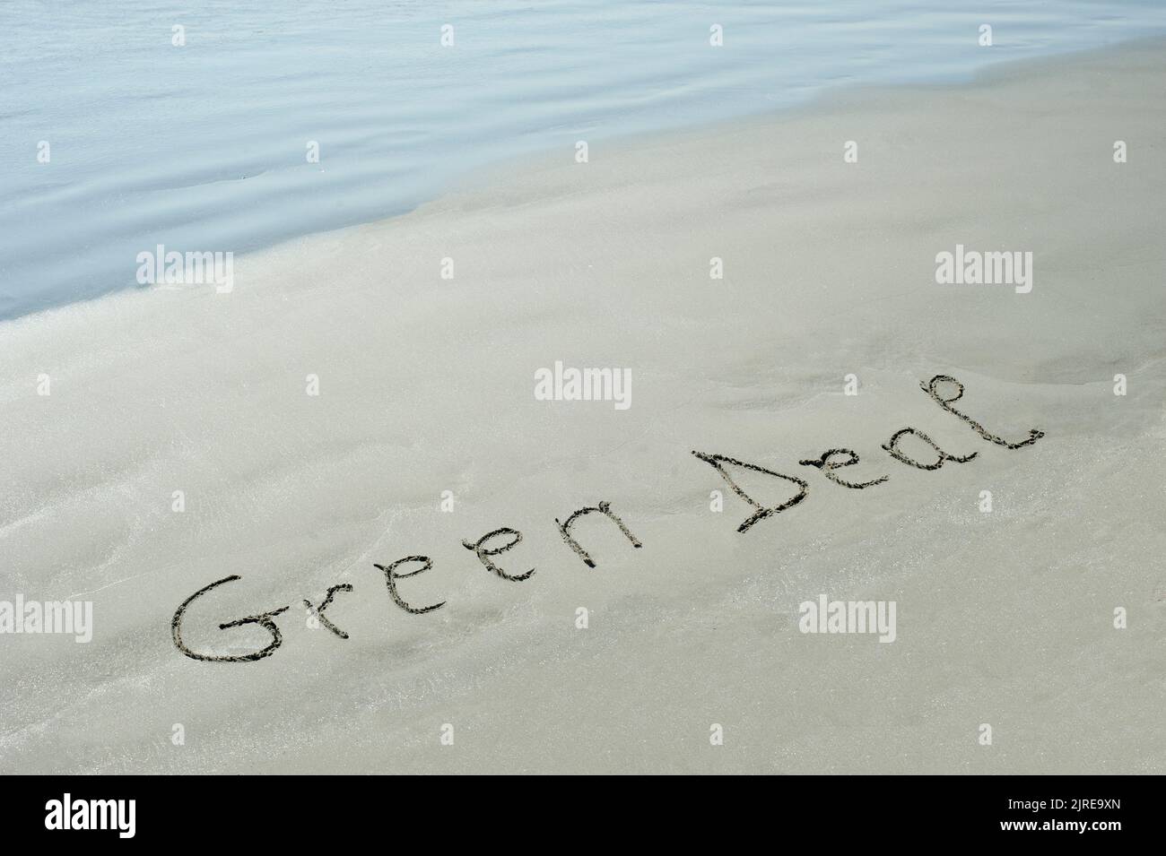 Summer sand font on sea hi-res stock photography and images - Alamy