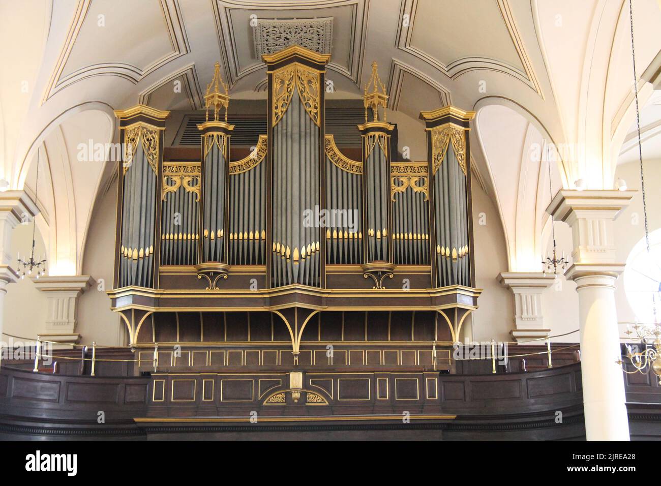 The Large and Impressive Pipes of a Church Organ Stock Photo - Alamy