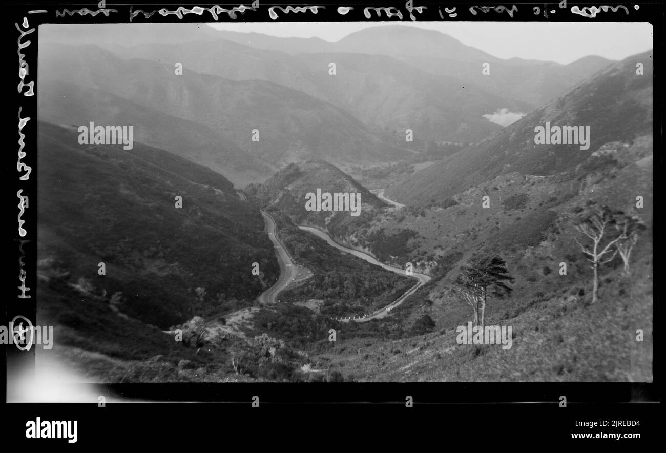 Rimutaka tunnel and Kaitoke clay pit ..., 09 April 1952, by Leslie ...