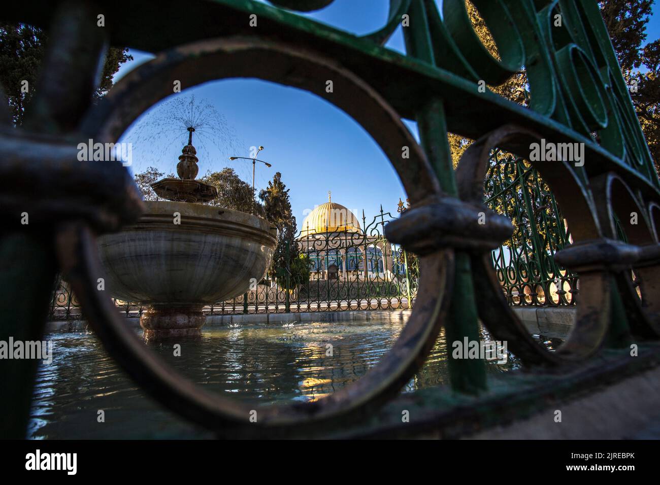 Al-Quds Al-Sharif, Al-Aqsa Mosque, the Holy Dome of the Rock, the ...