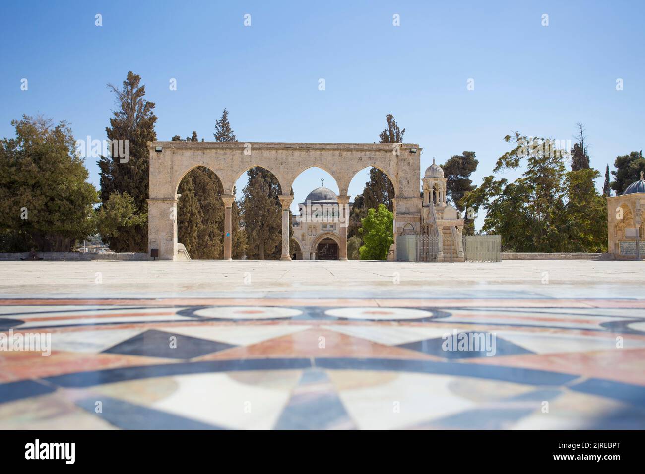 Al-Quds Al-Sharif, Al-Aqsa Mosque, the Holy Dome of the Rock, the ...